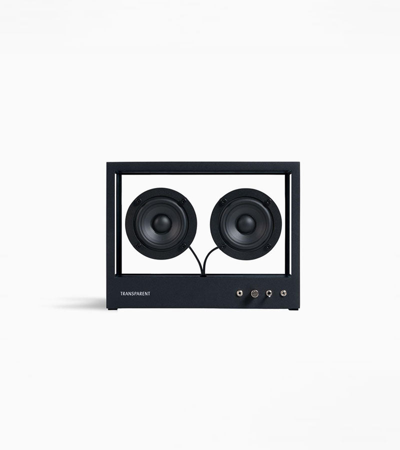 Transparent Small Speaker | Black – Kollekted By