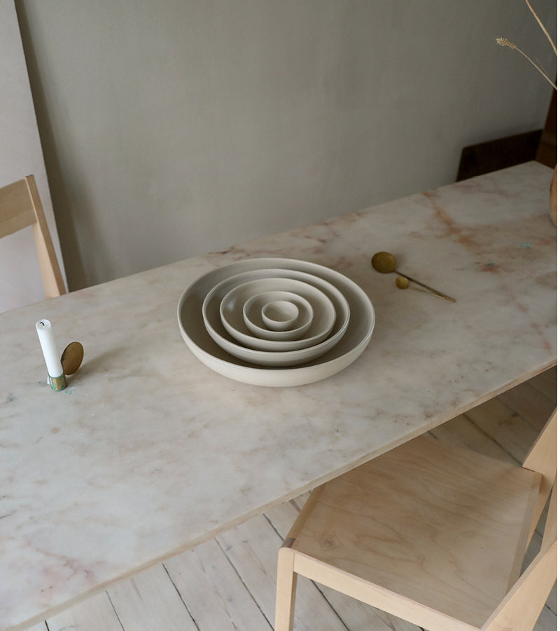 Otto Ceramic Shallow | Natural | Large – Kollekted By